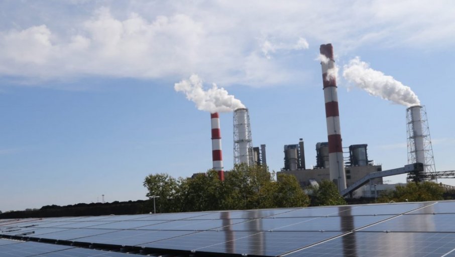 Производња соларне енергије у ТЕ Никола Тесла